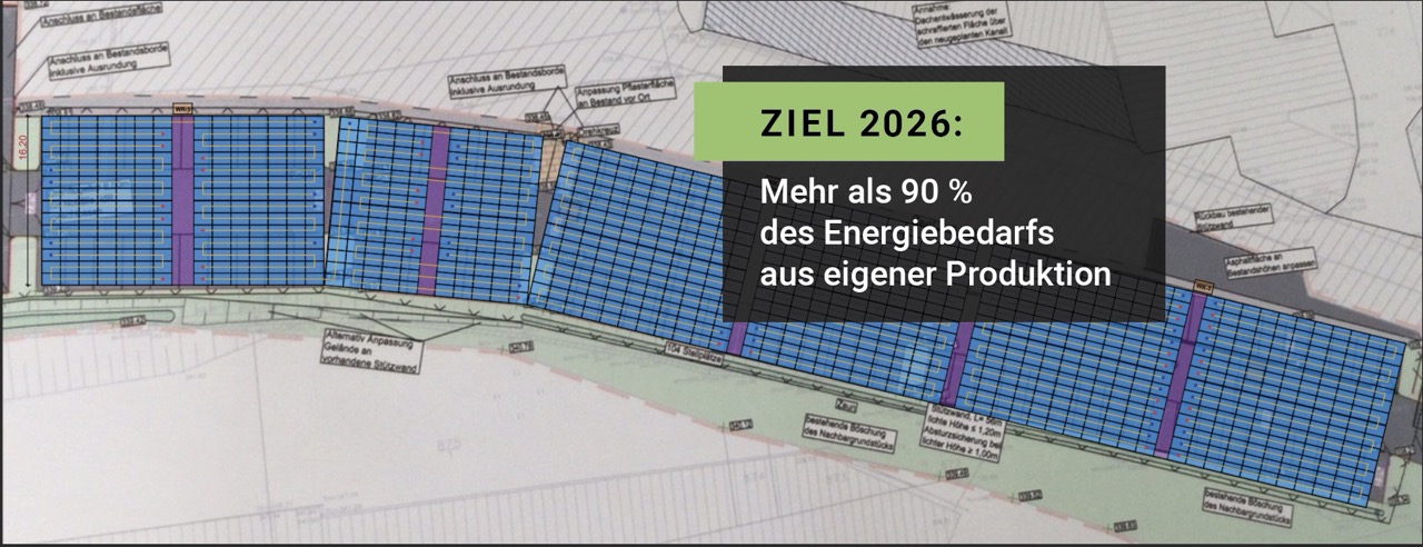 Neue Solaranlage über unserem Parkplatz – TECTRON WORBIS